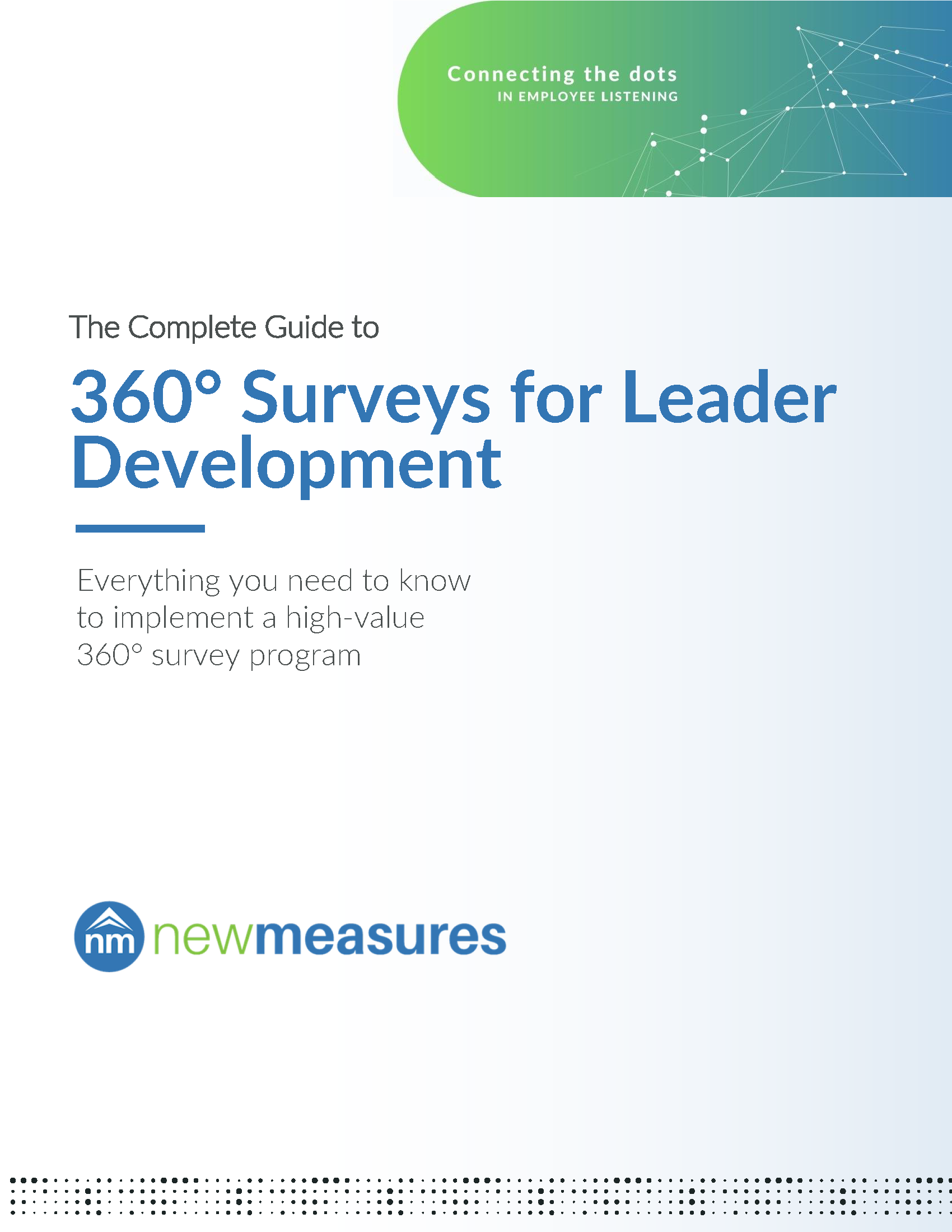 The Complete Guide to 360 Surveys for Leader Development | Newmeasures LLC